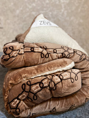 Ковдра ZEVS двостороння МЕХ-Фліс 200х220 (ID#1055075606), ціна: 1360 ₴, купити на Prom.ua