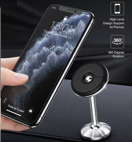 Магнитный держатель для телефона в машину 360 Floveme F14 Черный, цена ...