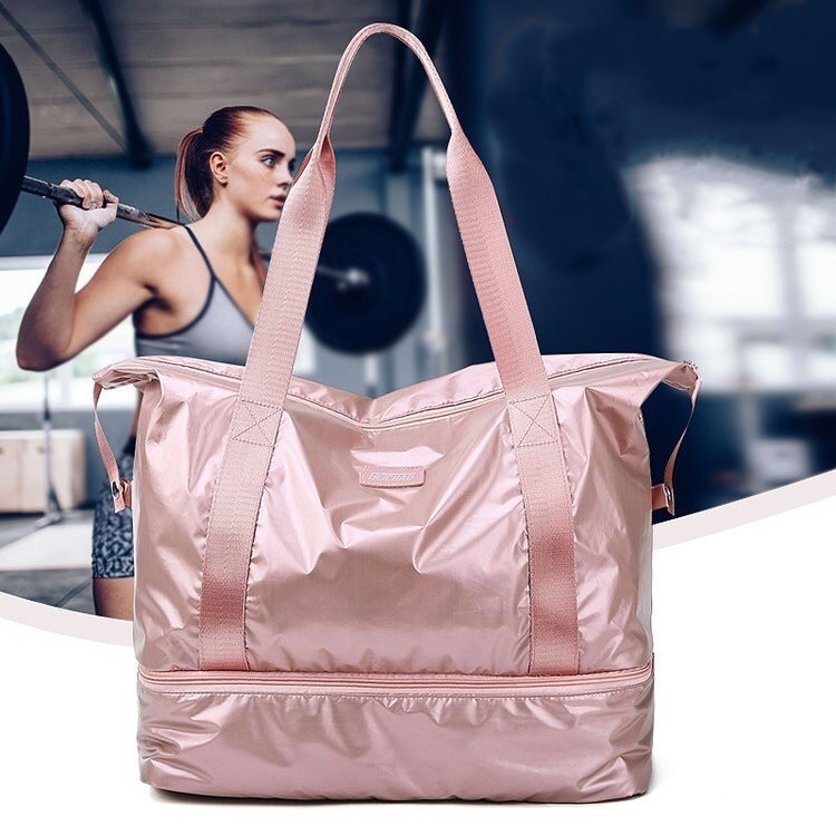 Купить Сумка большая спортивная водонепроницаемая розовая, цена 828 ...