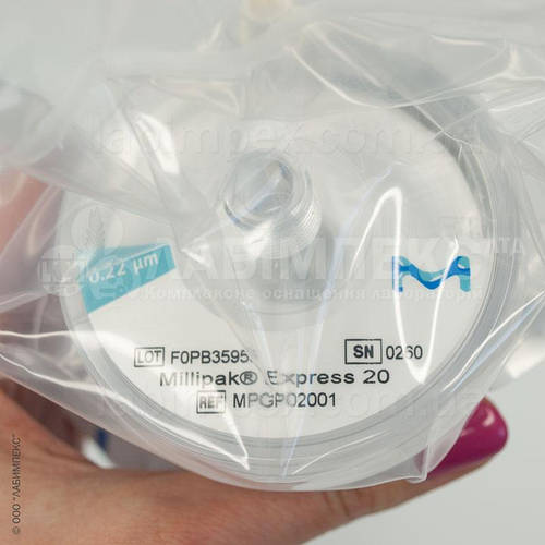 Финишный фильтр Millipak® Express 20 (0,22 мкм) для системы очистки ...