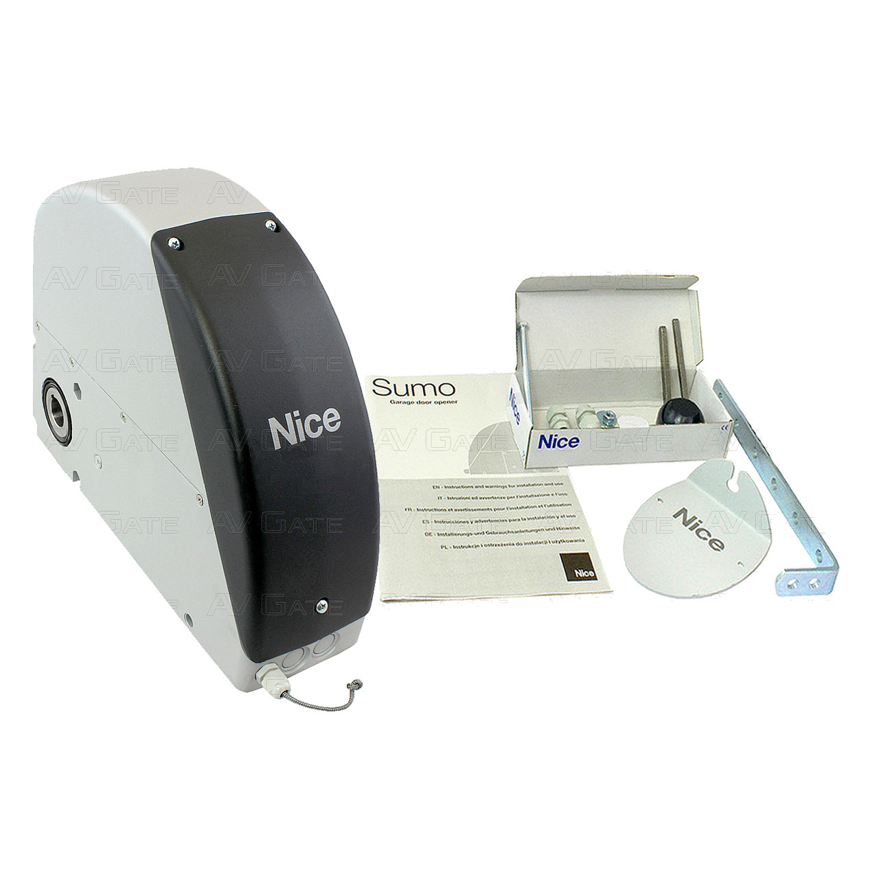 Електропривід SU2000 Nice для секційних воріт (до 35 м кв.): продаж ...