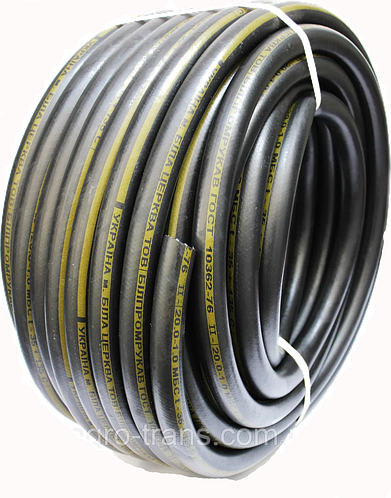 Шланг (рукав) гумовий. Маслобензостійкий.Ø 8мм. На відріз. Армований ...