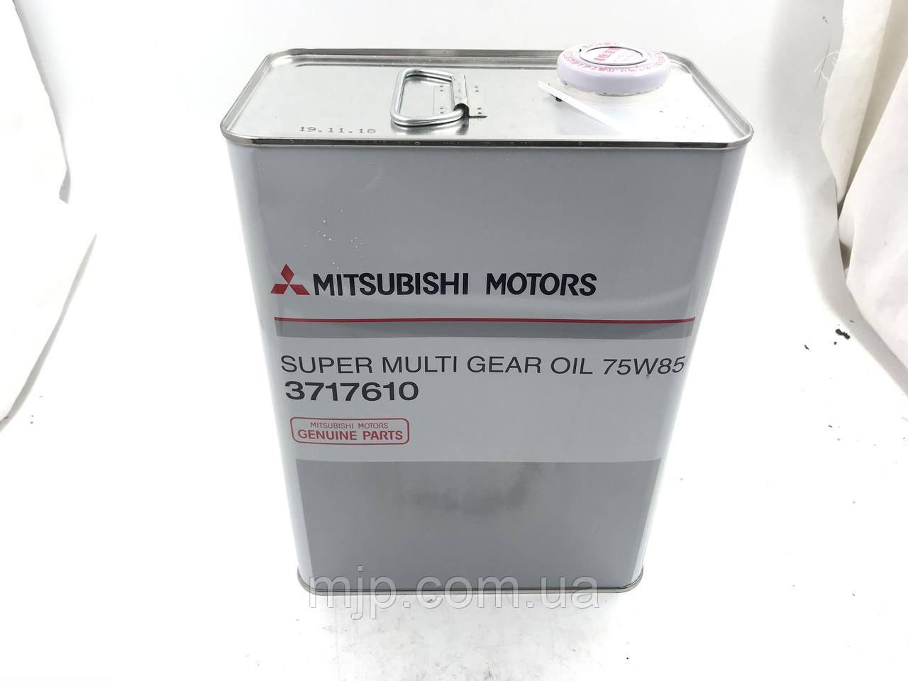 Оригинальная трансмиссионная масло Mitsubishi 75W-85 4л 3717610 (ID ...