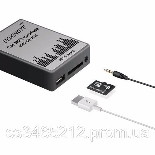 USB AUX адаптер Nissan Infiniti для штатной магнитолы Ниссан, Инфинити ...