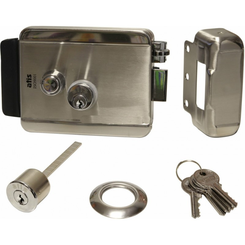 Электромеханический замок для калитки ATIS Lock SS CK из нержавеющей стали для контроля доступа ...