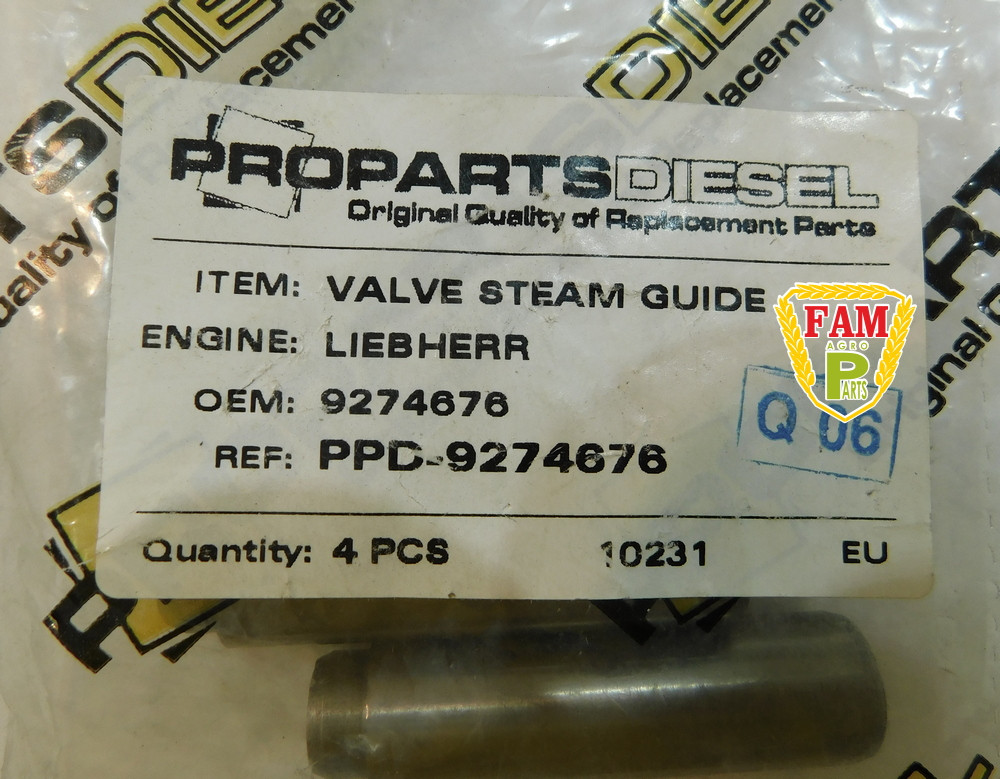 Купить Направляющие клапанов LIEBHERR D924, D926 (9274676) по лучшей ...