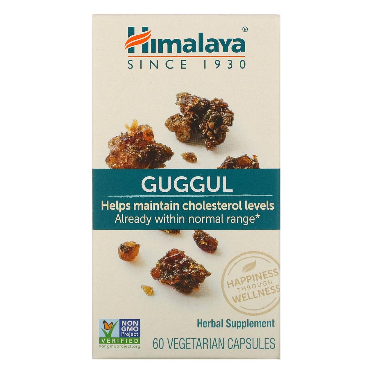 Купить Гуггул, Guggul, Himalaya Herbal Healthcare, 60 капсул в Киеве ...