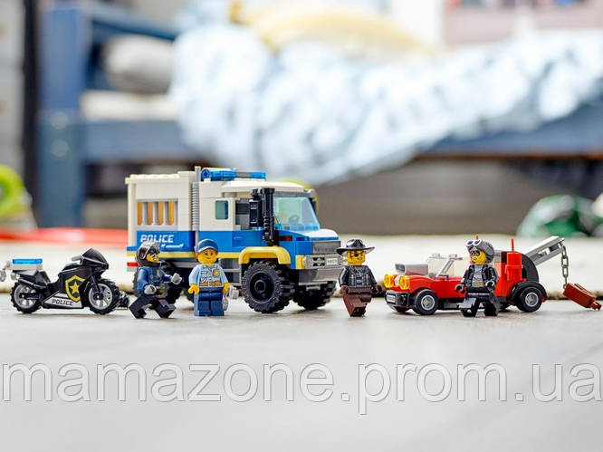 Lego City Транспорт для перевозки преступников 60276, цена 1780 грн ...