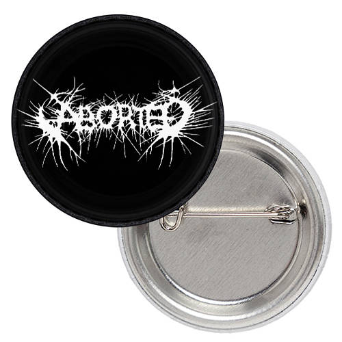 Купить Значок Aborted (logo), цена 33 ₴ — Prom.ua (ID#1358960492)