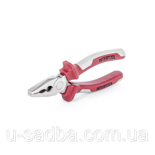 Купить Плоскогубцы 160 мм ПРОФ. INTERTOOL HT-0104, цена 129 ₴ — Prom.ua (ID#738144176)