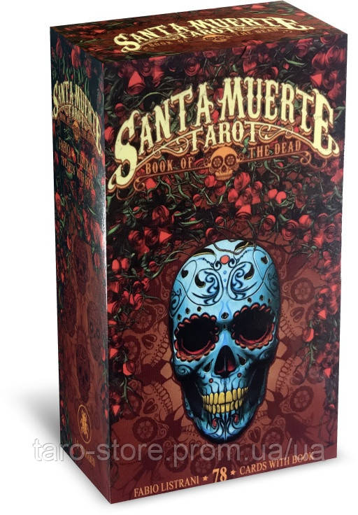 Купить Карты таро Святой Смерти Santa Muerte Tarot - Book of the death ...