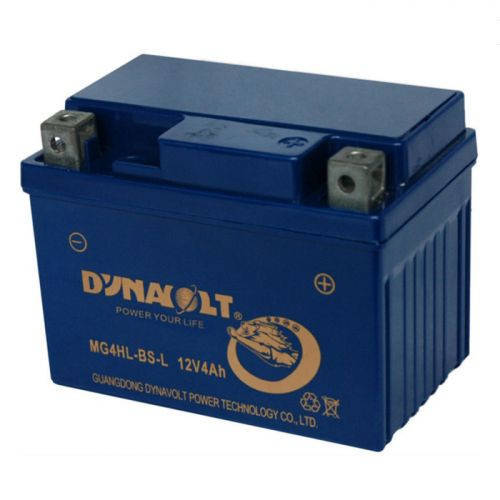 Купить DYNAVOLT MG4HL-BS-L Мото аккумулятор 4 А/ч, 50 А, 114х70х85 мм ...