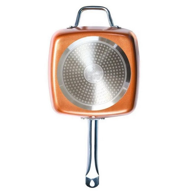 Соковода AMPOVAR Copper Cook Deep Square Pan З Фритюрром І Пароваркою ...