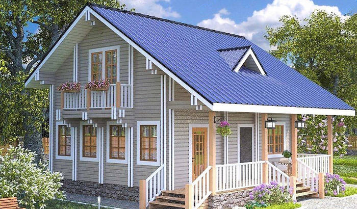 Модульный садовый домик 8.5x8,6м Gartenhäuser-33 (ID#1360799465), цена ...