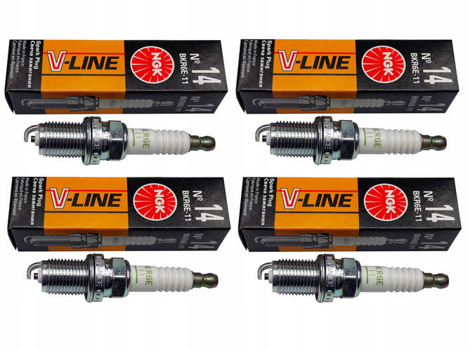 Свічки запалювання NGK VL-14 BKR6E-11 / 6465 4шт. (Lanos ,Aveo ,Lacetti ...