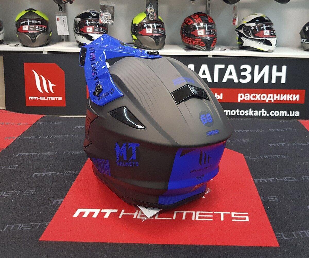 Мотошлем MT FALCON System Matt Blue S (ID#1350188517), цена: 4074 ₴, купить на Prom.ua