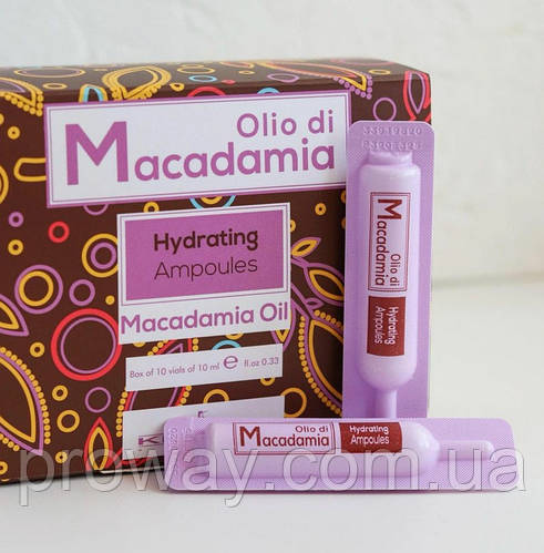 Купить Kleral System Olio Di Macadamia ампулы для увлажнения волос 10 ...