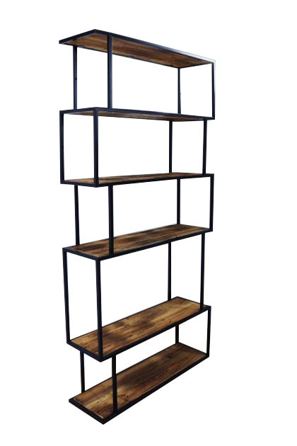 Купить Стеллаж Лофт офисный узкий 180*100*30 см. Полки для книг и ...