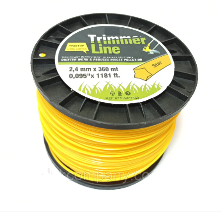 Леска Trimer Line 2,4 мм, звезда 360 м (ID#1362318829), цена: 630 ...