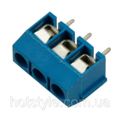 Купить Клеммная колодка на 3 контакта, 10шт, шаг 5мм KF301-3P, 102280 ...