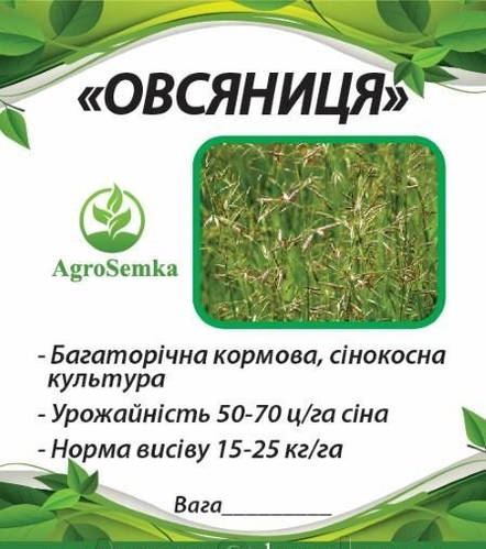 Купить Семена Овсянница сенокосная 1кг на развес, цена 120 ₴ — Prom.ua ...