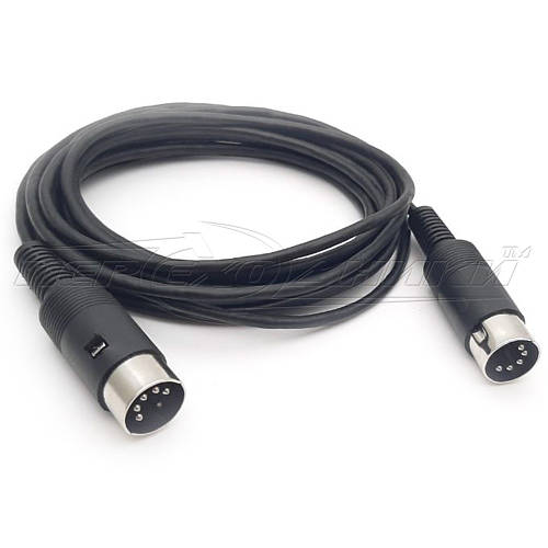 Кабель MIDI 5 pin DIN to 5 pin DIN в экране (ID#1530653252), цена: 200 ...
