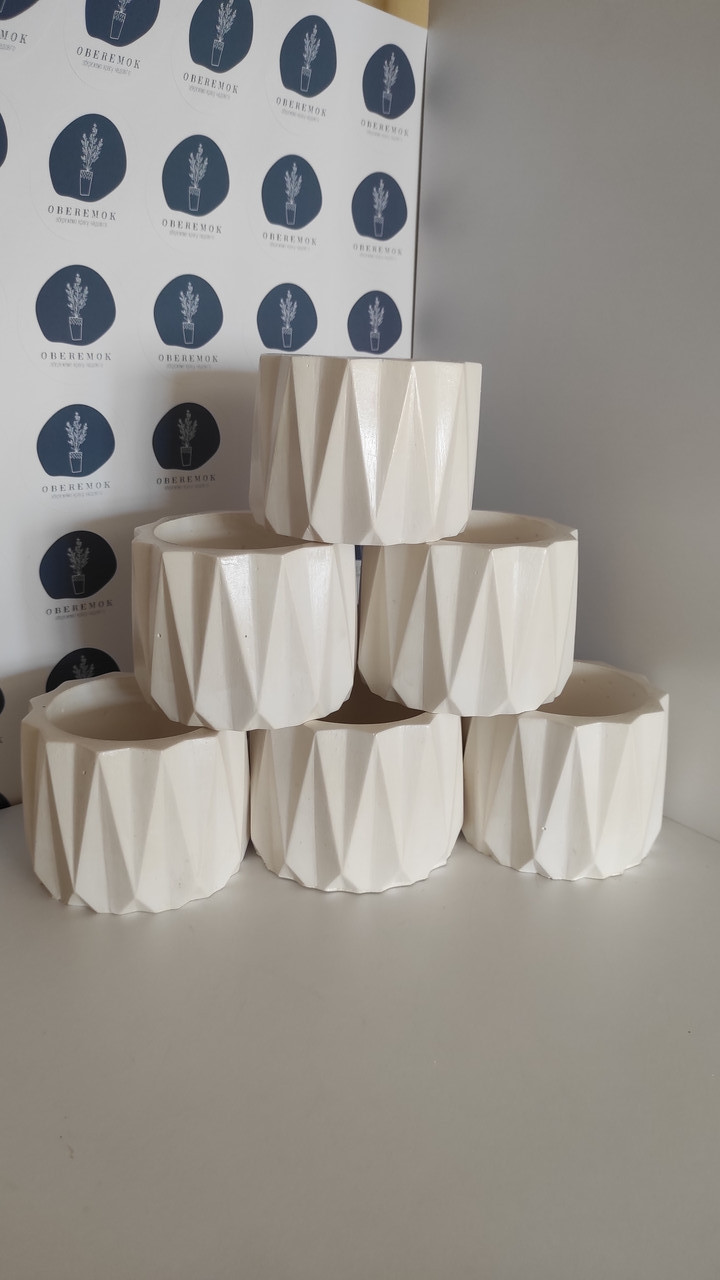 Кашпо Бетонне Кашпо Гипсове Кашпо Декоративна Бетонне Кашпо Глечик Из Гипса Глечик Из