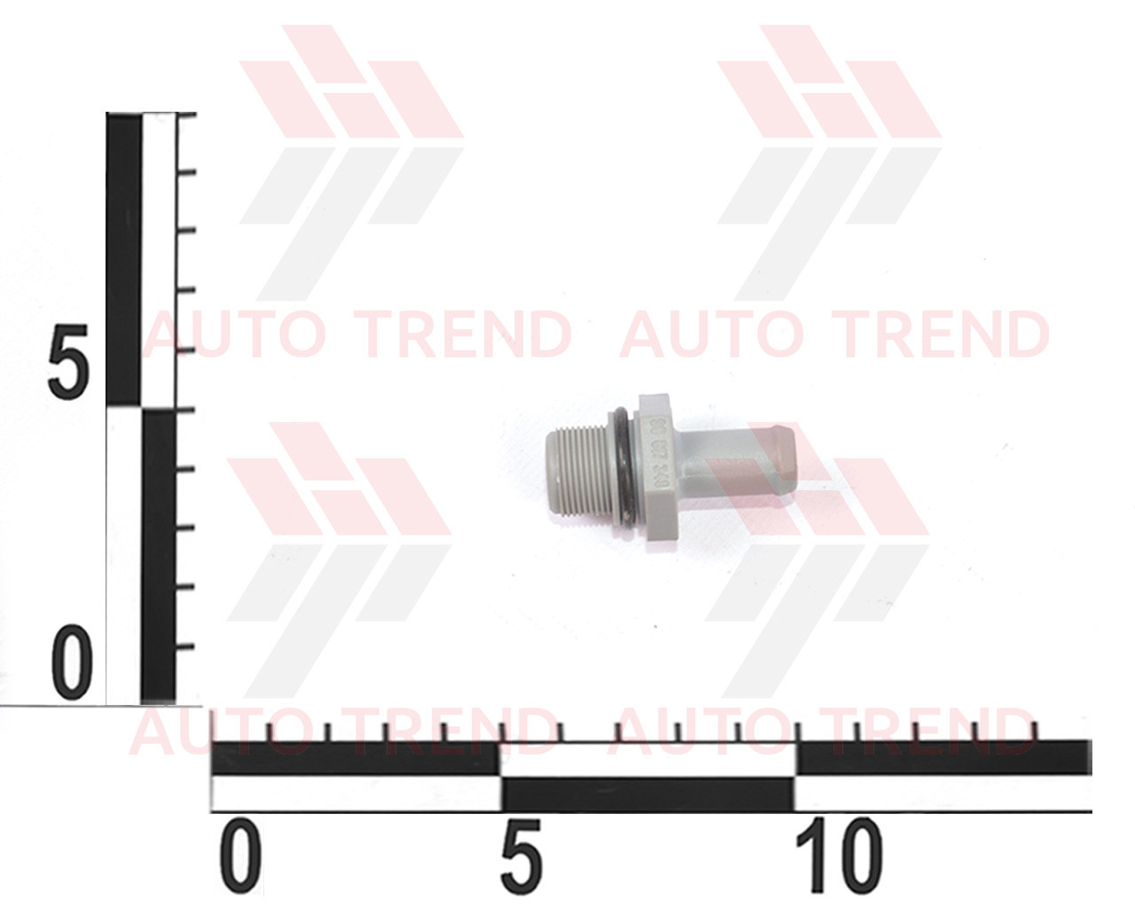 Клапан вентиляції картера CHEVROLET AVEO (APK). 96817349, ціна 220.68 ...