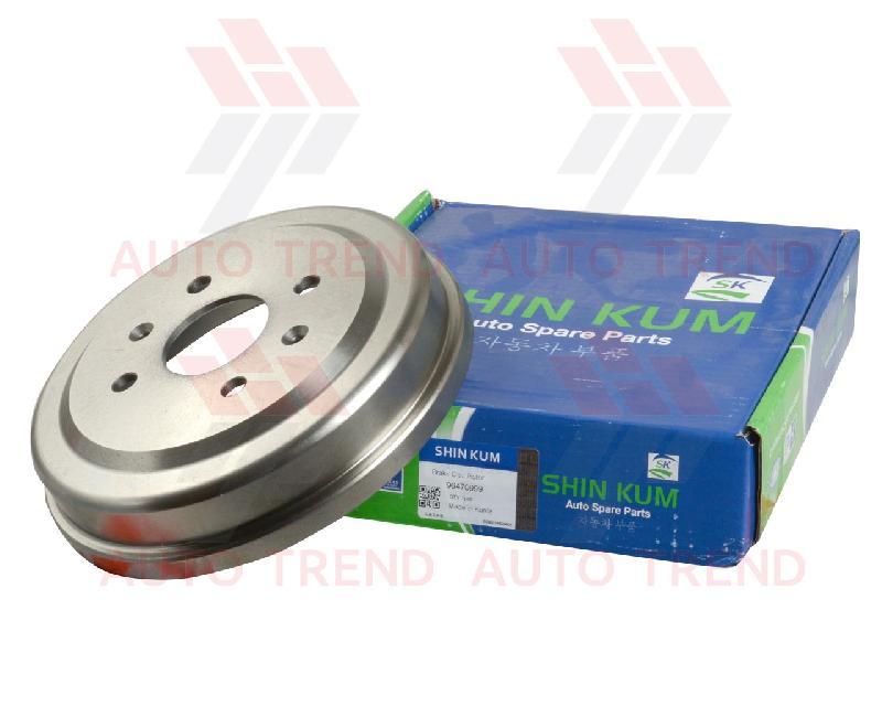 Барабан гальмівний CHEVROLET AVEO (SHIN KUM). 96470999, ціна 1295.31 ...