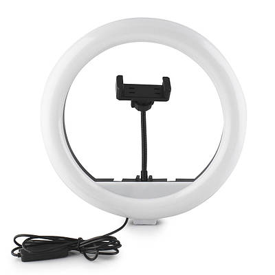 Кільцева RGB LED-лампа USB 30 см для селфі Soft Ring Light MJ30 (БЕЗ ...