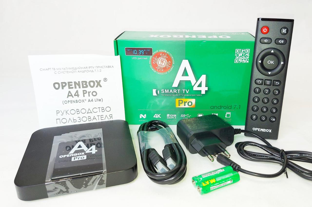 Android BOX A4 PRO Openbox 2/16: продажа, цена в Харькове. Медиаплееры от "Магазин ANTENNA ...
