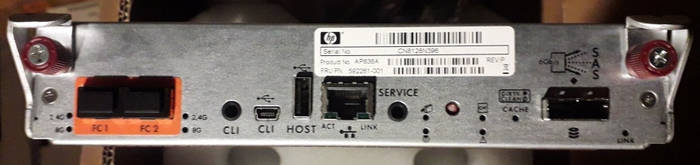 Контроллер HP 592261-001 AP836A FC 8GB HP StorageWorks P2000 G3 (ID ...