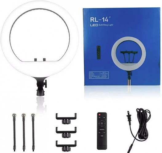 Кольцевая LED лампа RL-14 36см 220V 3 крепл.тел. + пульт (ID#1365155565), цена: 946 ₴, купить на ...