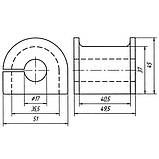 19-09 Втулка переднего стабилизатора Chevrolet Lacetti; 96434541 ...