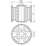 19-22 Сайлентблок переднего рычага задний без кронштейна Chevrolet ...