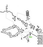 19-22 Сайлентблок переднего рычага задний без кронштейна Chevrolet ...