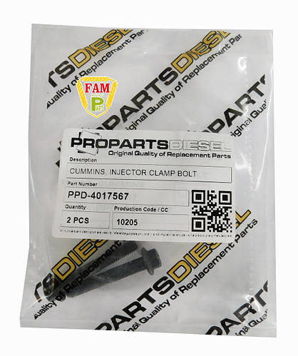 Купить Болт крепления форсунки CUMMINS (4017567), цена 82 ₴ — Prom.ua ...