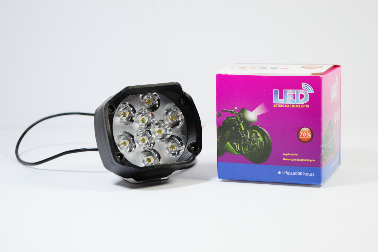 Светодиодная LED фара круглая рабочая ° 27Вт 9диод: продажа, цена в ...