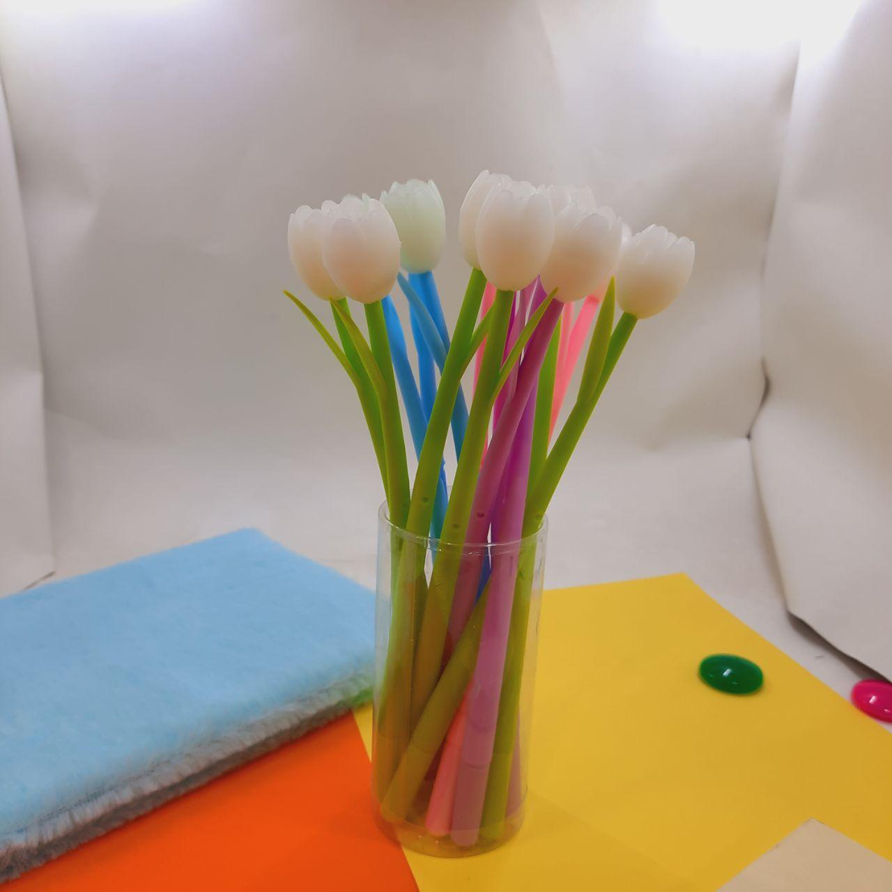 Гелевая ручка Цветок синяя: продажа, цена в Днепре. Канцелярские ручки ...