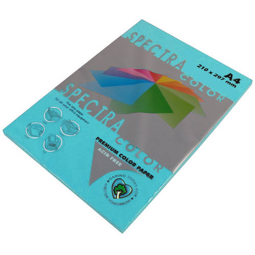 Папір Spectra Color А4 80г/м2 100 аркушів синя насичена 220 (ID ...