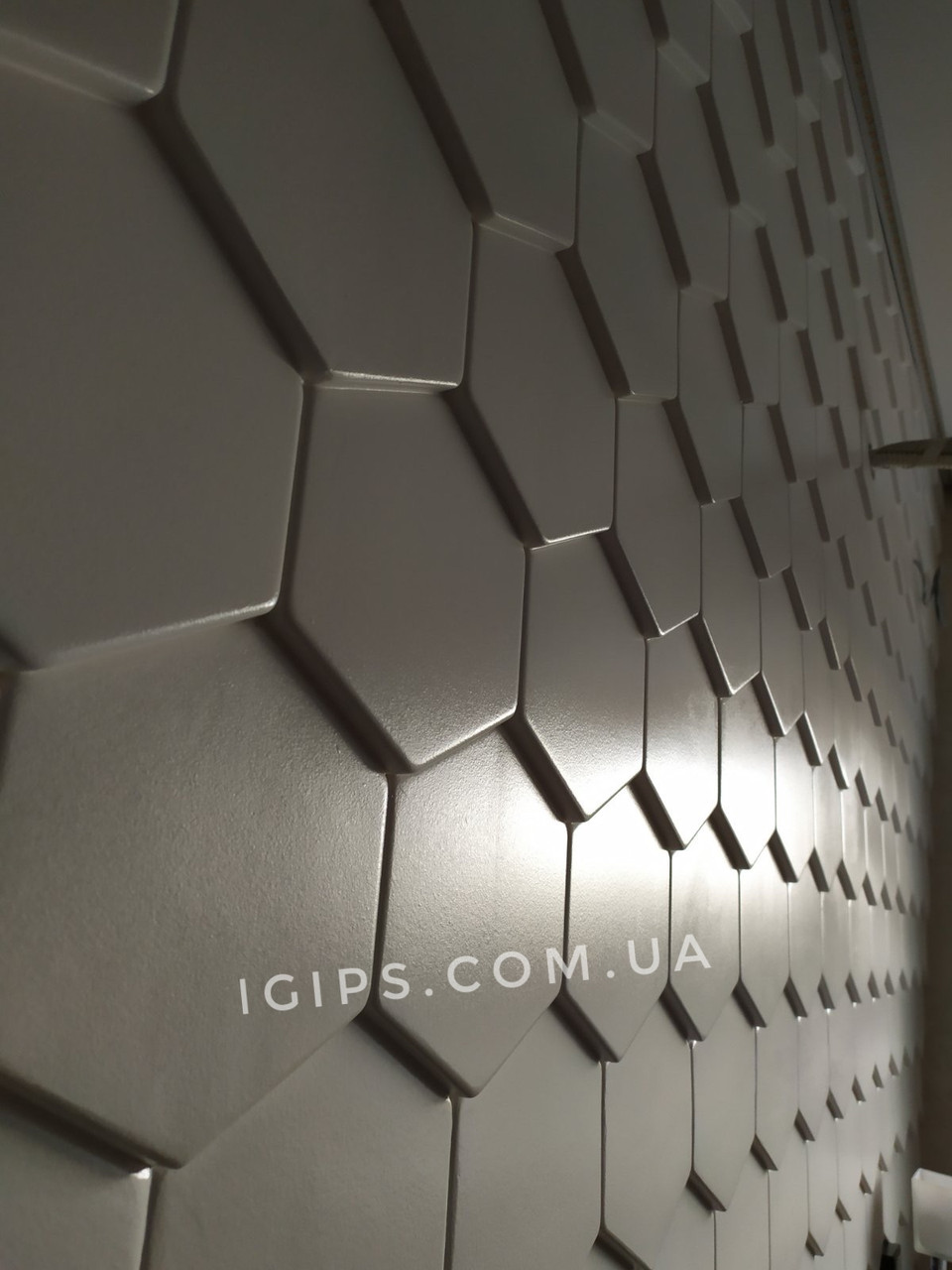 Гипсовая 3д Панель "Черепица" для стен и потолков 50x50см: продажа ...