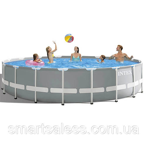 Купить Каркасный бассейн Intex круглый, 549 x 122 см, чаша+каркас, цена ...