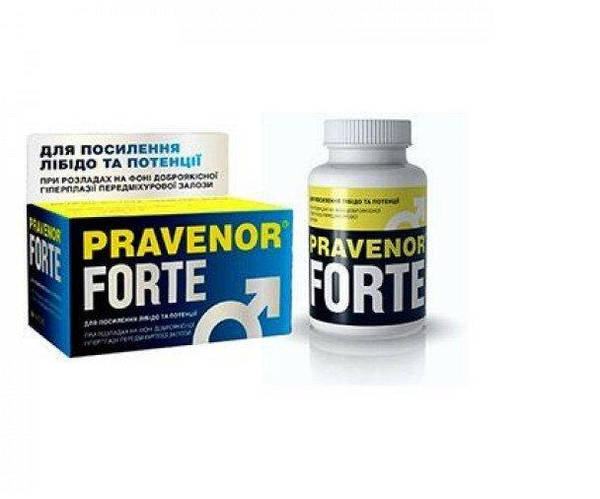 Pravenor Forte (Правенор Форте) капсулы для потенции, Фарма, 60 кап ...