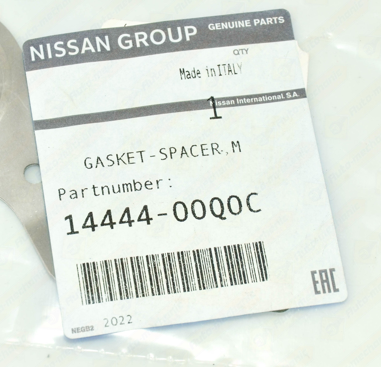 Прокладка турбины на Renault Kangoo 05->08 1.5dCi - Nissan (Оригинал ...