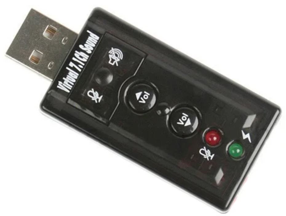 USB Звуковая Карта MHZ 3D Sound Card 7.1 Внешняя — Купить Недорого на ...
