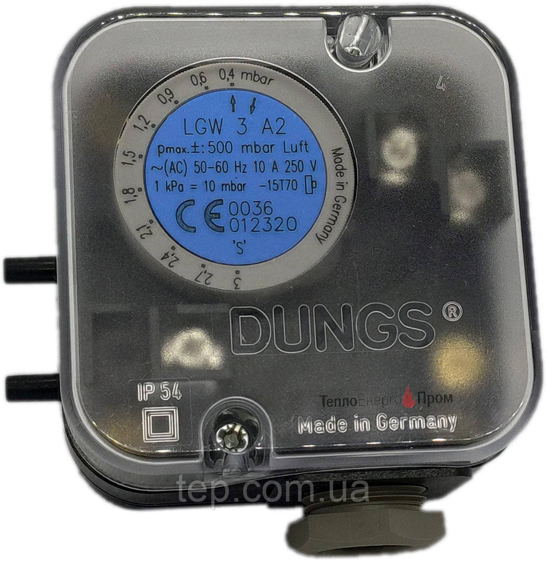 Датчик давления Dungs LGW 3 A2: продажа, цена в Житомире. Комплектующие для отопительного ...
