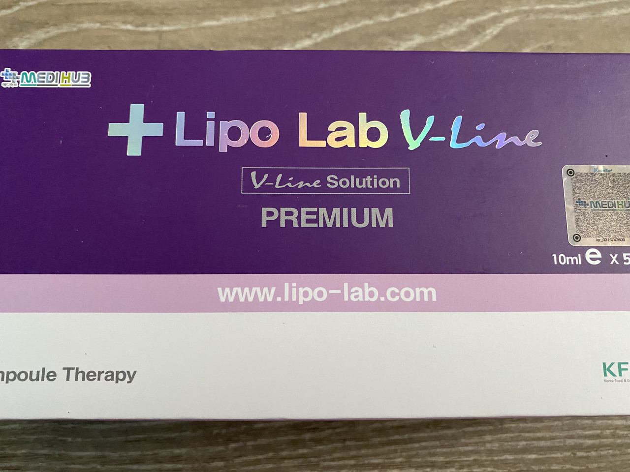 Lipo Lab V-Line (1x10ml) (Липо Лаб) непрямой липолитик для лица и ...