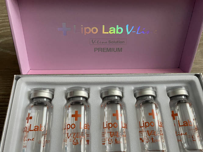 Lipo Lab V-Line (1x10ml) (Липо Лаб) непрямой липолитик для лица и ...