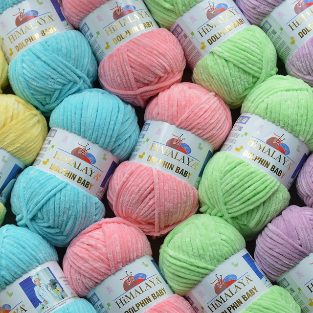 Пряжа Хималая - купить плюшевую пряжу фабрики Himalaya Dolphin Baby ...