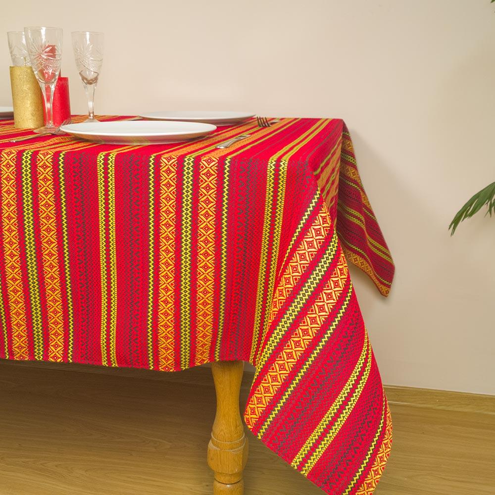 Скатертина вишита на стіл від 345 грн 228х145 см Скатертина Id 1006790766 цена 1079